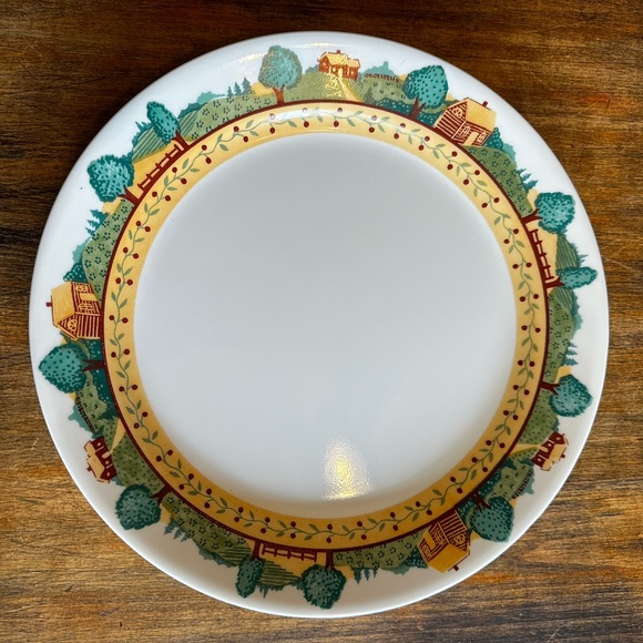 Corelle | Dining | Vintage Plate Corelle Landscape Dinner Plate 14 Farm ...